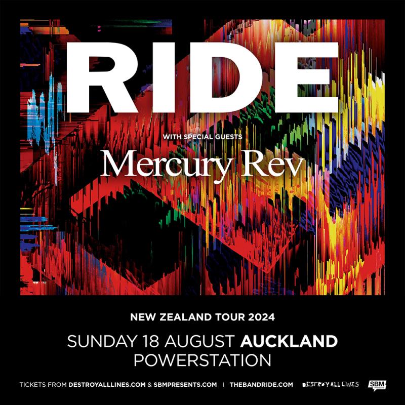 Ride – Aug 2024 | Live at The Powerstation, Auckland